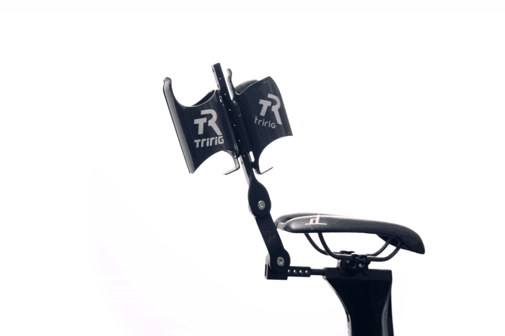 TriRig Beta Bottle Carrier | Aerodynamic Saddle Bottle Cage Mount